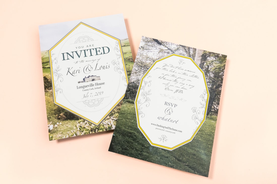 Custom Wedding Invitation Printing
