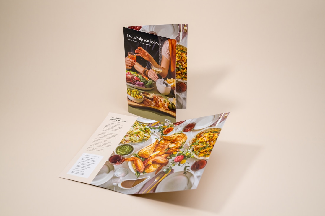 Custom Half Fold Brochure Printing - Greenerprinter