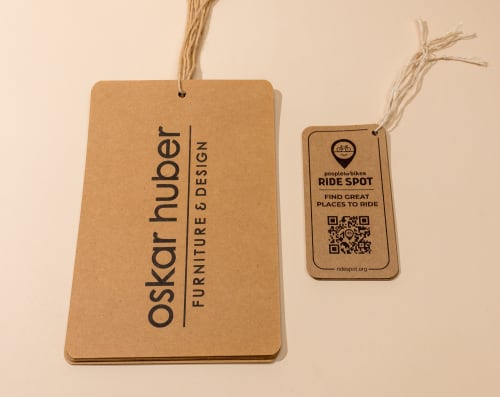 cardboard printed hang tags
