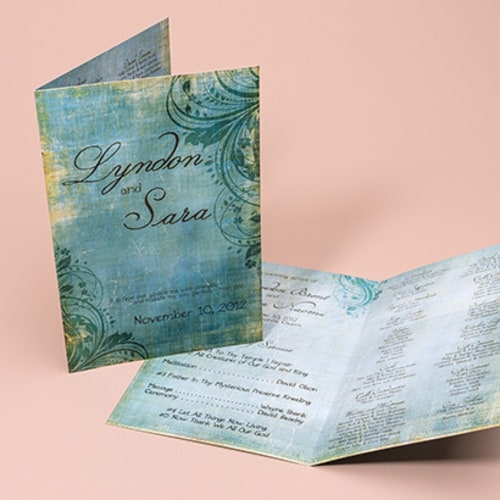 Custom Roll Fold Brochure Printing - Greenerprinter