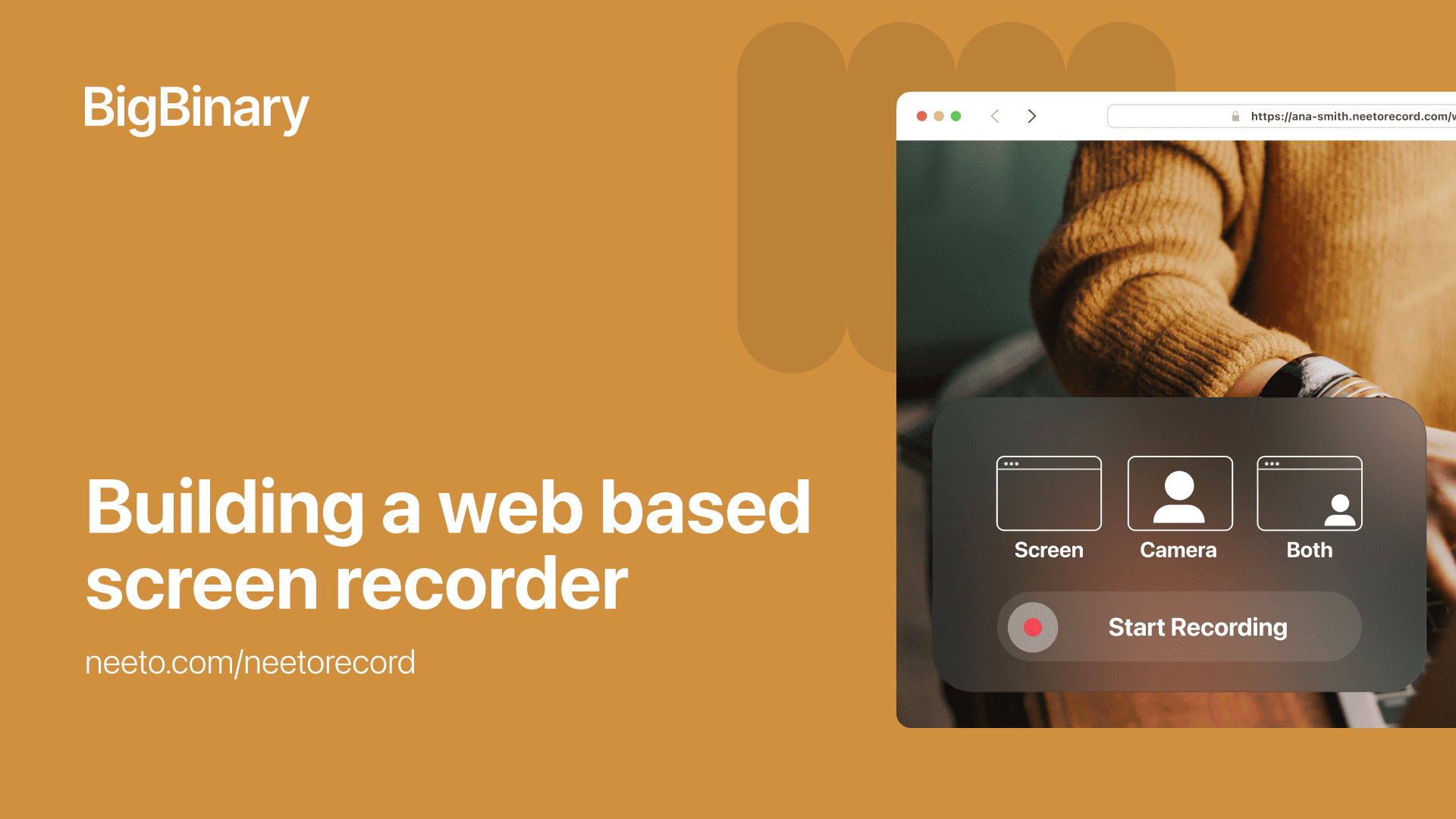 Building a web based screen recorder - BigBinary Blog
