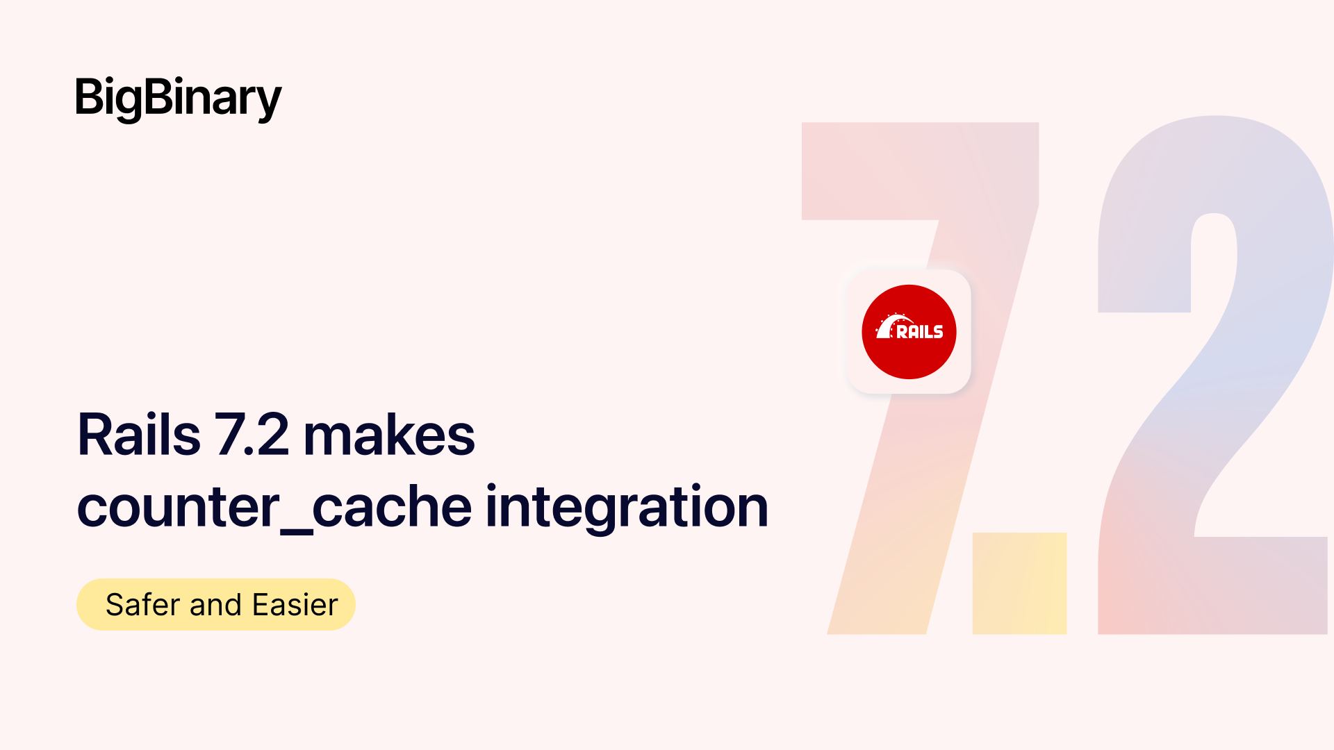 Rails 7.2 makes counter_cache integration safer and easier - BigBinary Blog