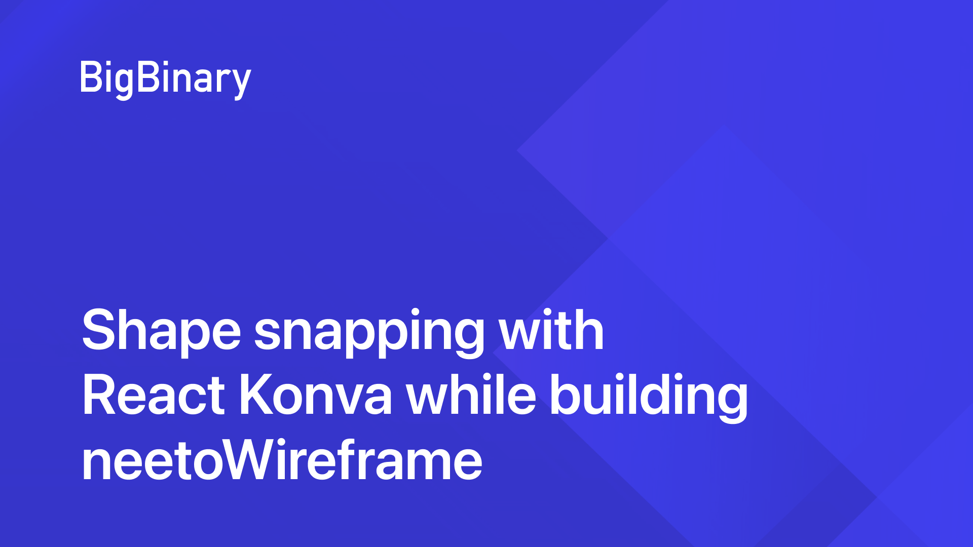 Shape snapping with React Konva while building NeetoWireframe ... Shape snapping with React Konva while building NeetoWireframe ...