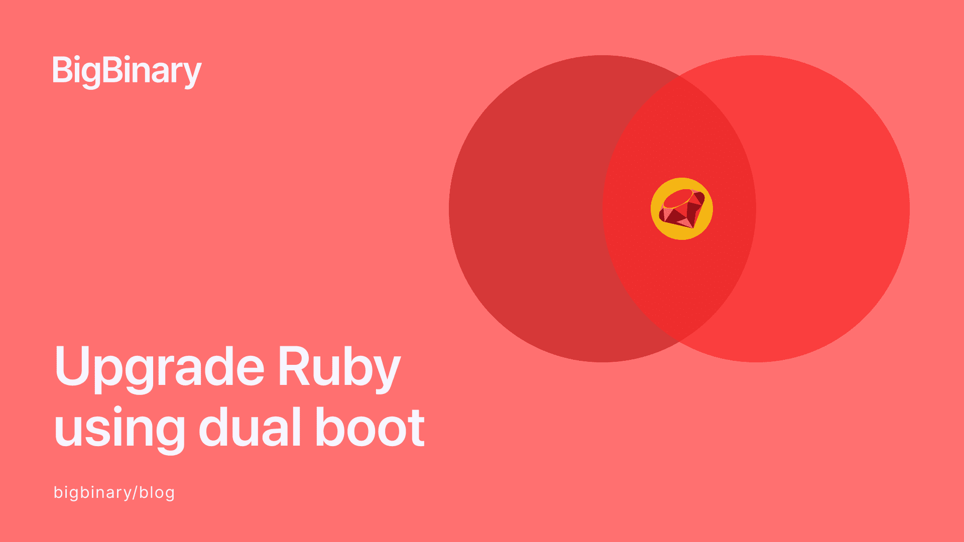 Upgrade Ruby using dual boot