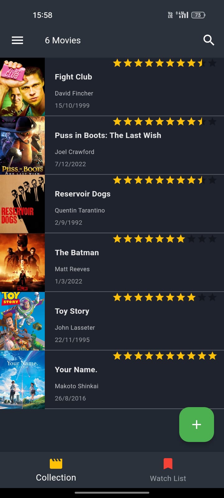 Zen: Movie Collection | Movie Collection/Wishlist App