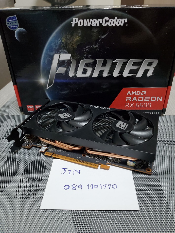 ขายการ์ดจอ Powercolor RX6600 8GB ประกันถึงเดือน 10 ปีหน้า - Overclockzone.com ชุมชนคนไอที ที่ ...