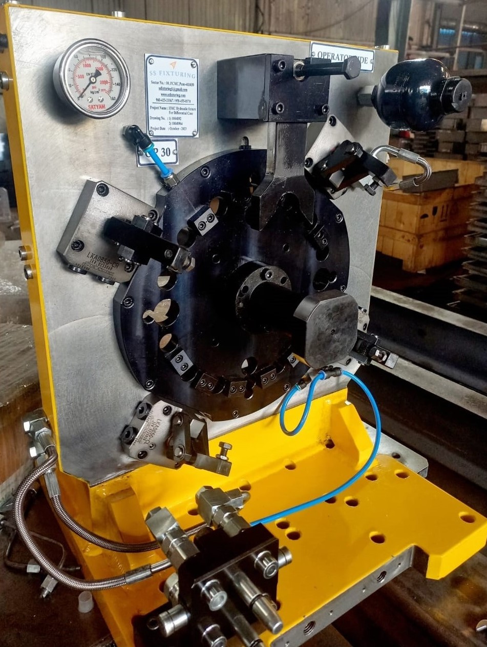 Hydraulic VMC&HMC Fixture Manufacturer-SS Fixturing