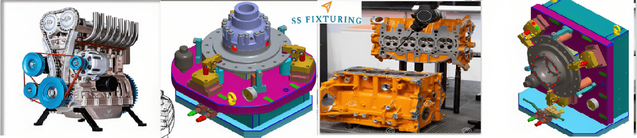 Hydraulic VMC&HMC Fixture Manufacturer-SS Fixturing