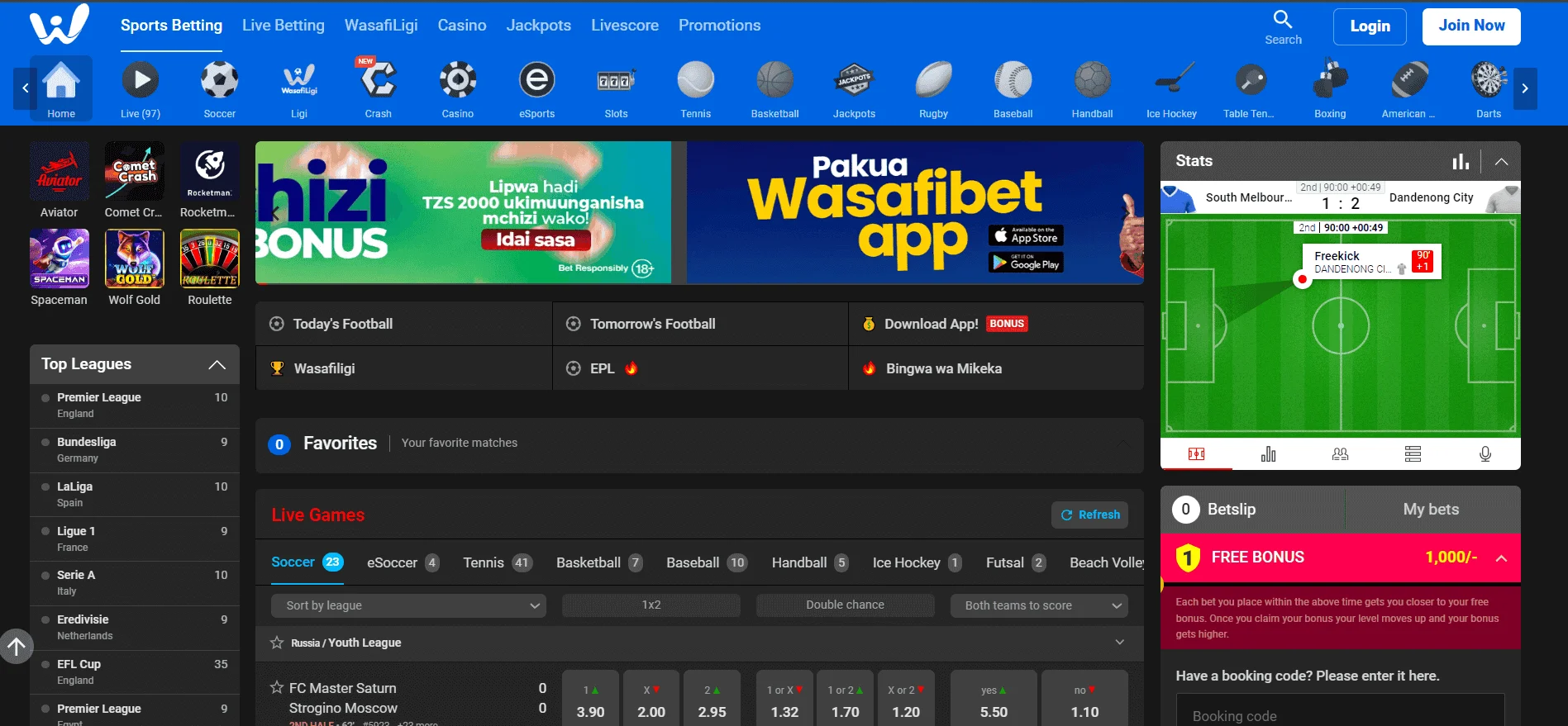 WasafiBet Review 2025: Top Sports Betting Site in Tanzania