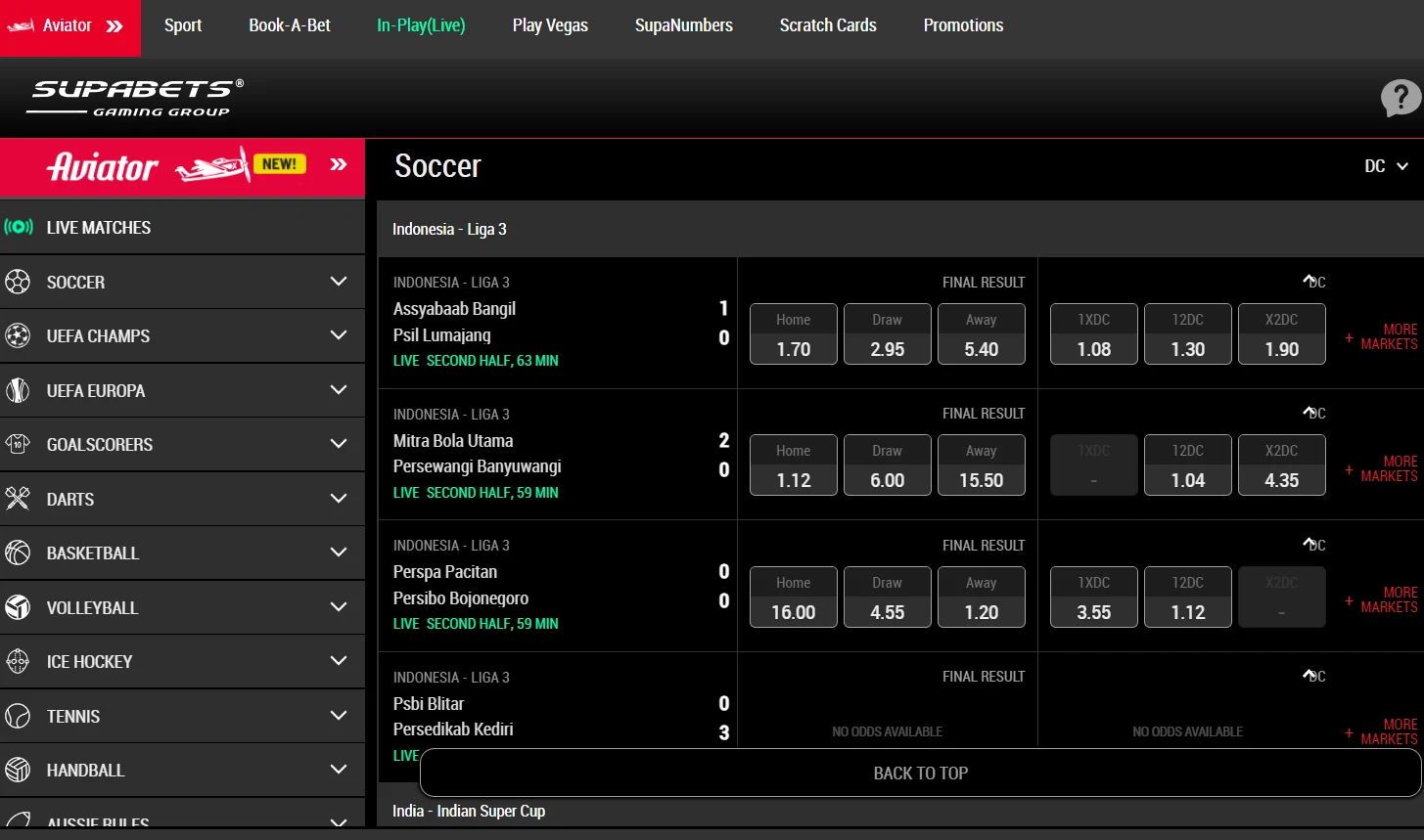 Supabets Review: Competitive Odds, Extensive Offer & Bonuses