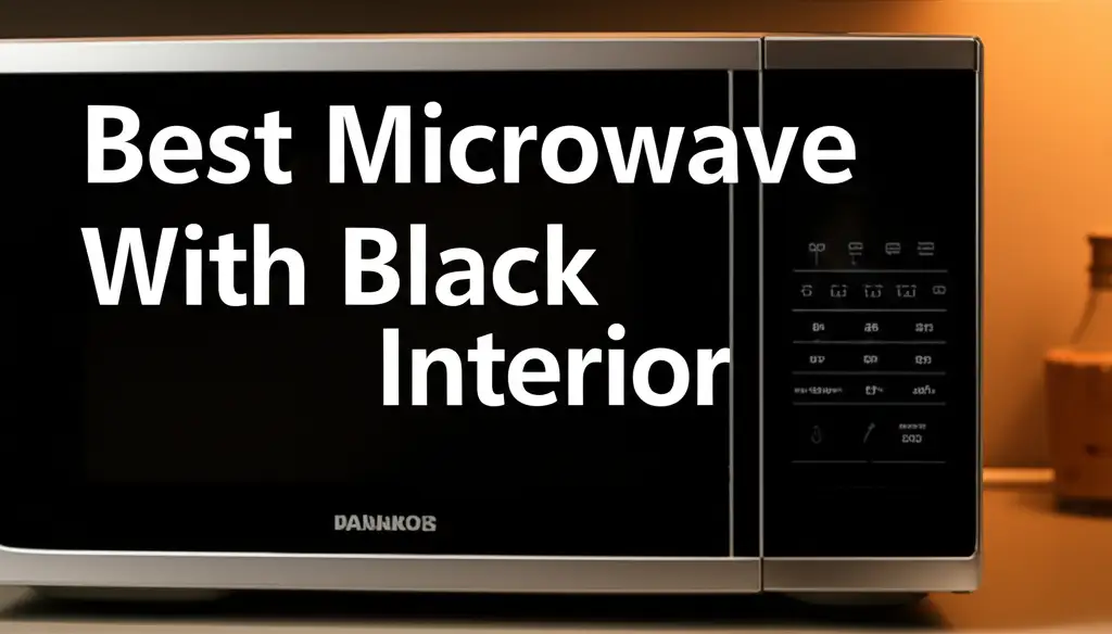 8 Best Microwave With Black Interior 2024 Reviews — Home Essentials ...