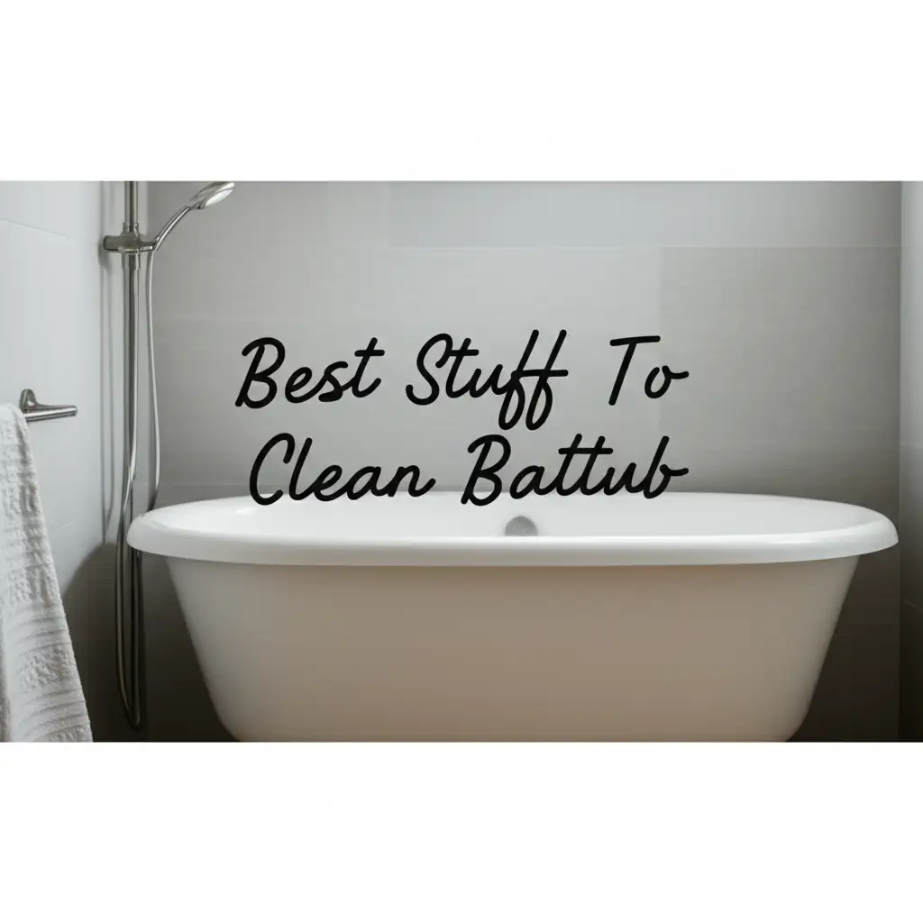 Best Stuff To Clean Bathtub — Home Essentials Guide (HEG)