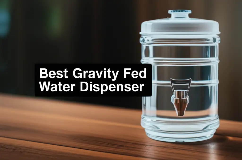 10 Best Gravity Fed Water Dispenser for 2026 — Home Essentials Guide (HEG)