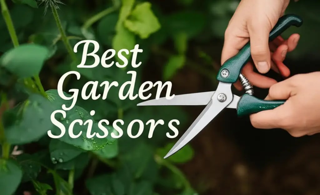 9 Best Garden Scissors of 2026 for Every Trimming Need — LawnTrend.com