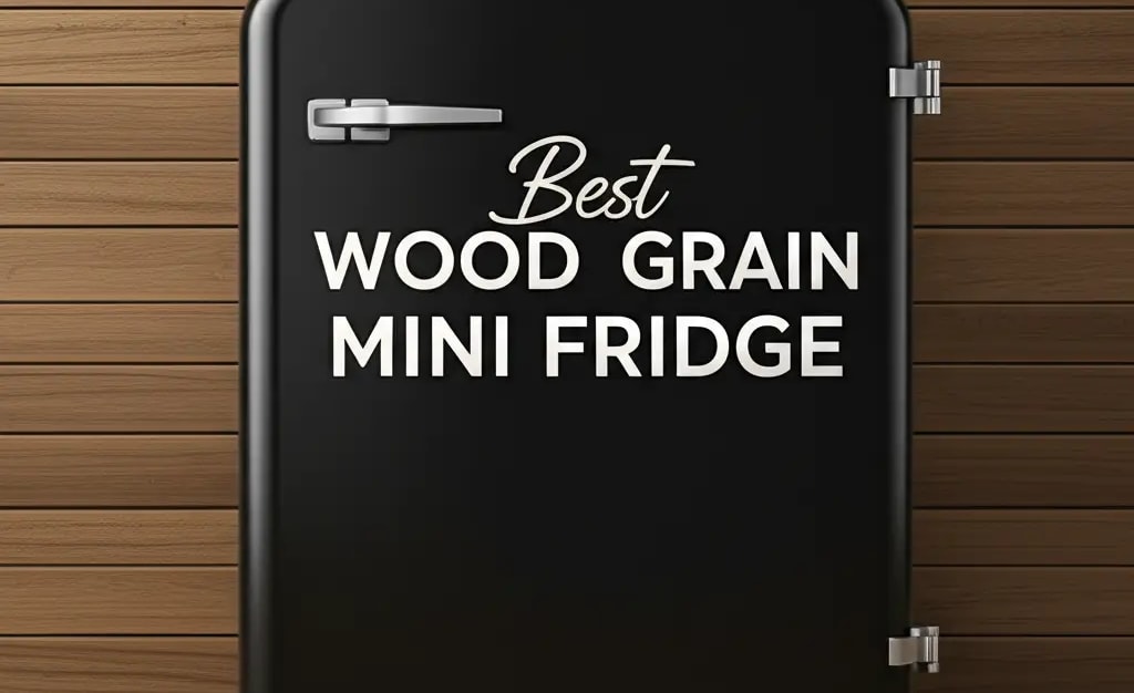 8 Best Wood Grain Mini Fridge Solutions for 2026 — Home Essentials ...