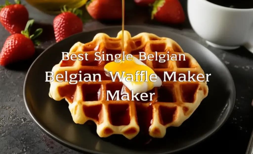 9 Best Single Belgian Waffle Maker Picks for 2026 — Home Essentials ...