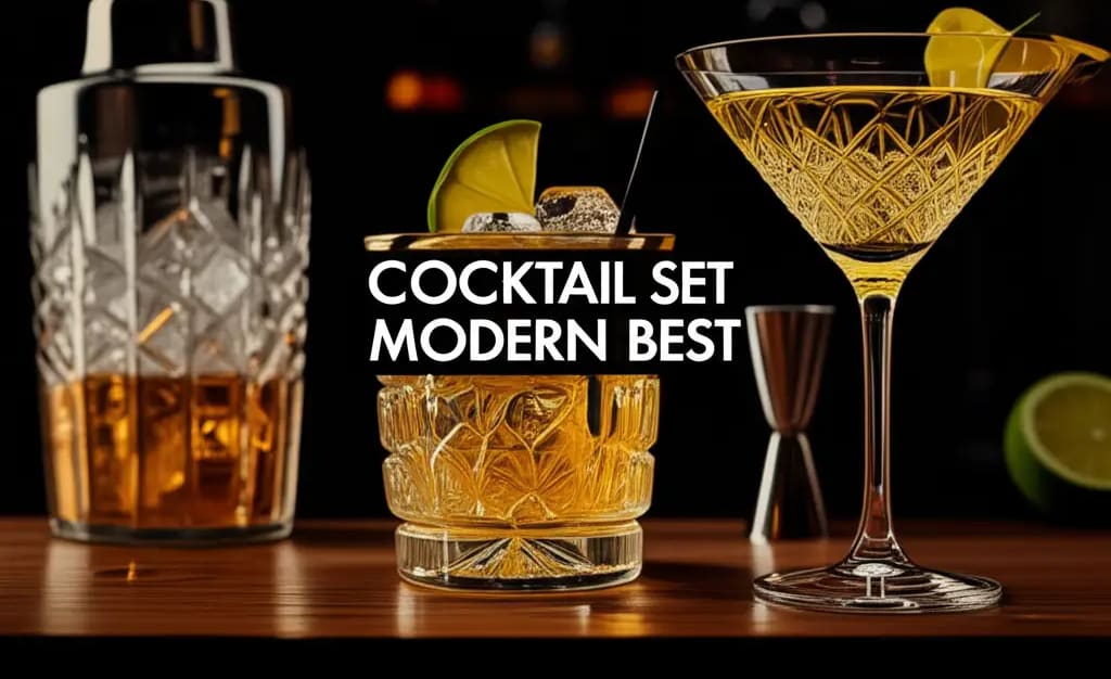 10 Best Cocktail Set Modern Best Options for 2025 — Home Essentials ...