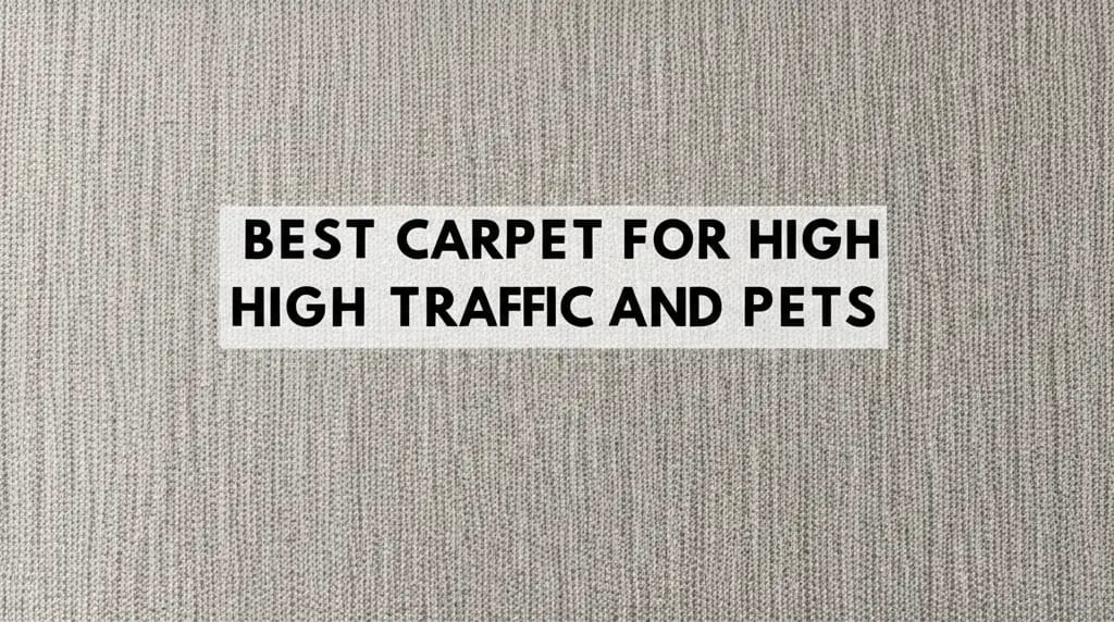 Best Carpet For High Traffic And Pets — Home Essentials Guide (HEG)