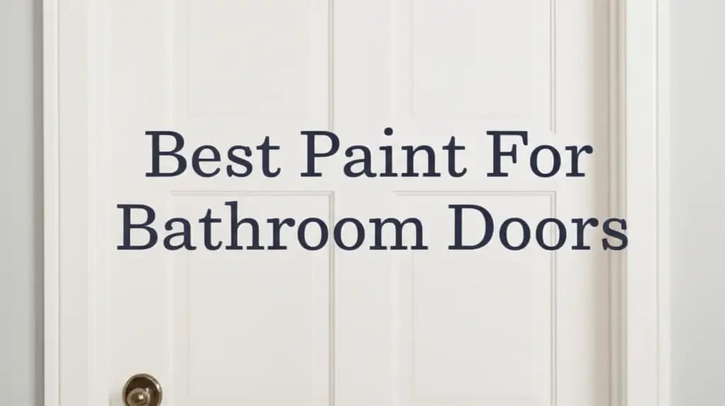 7 Best Paint For Bathroom Doors 2025 — Home Essentials Guide (HEG)