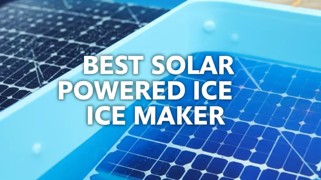 10 Best Solar Powered Ice Maker for 2026 — Be A Cleaner