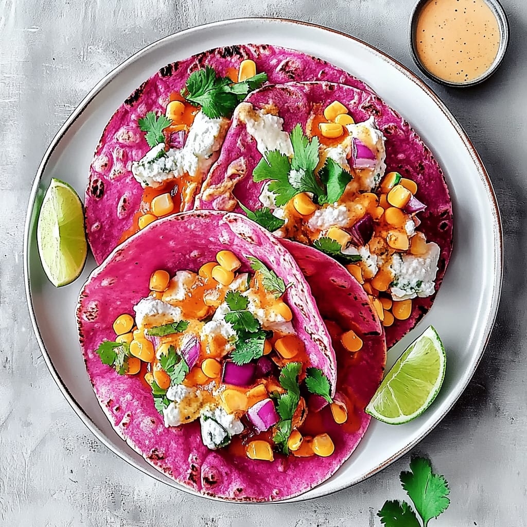 Pink Corn Tortillas Delight: Flavorful and Fun - My heath recipes