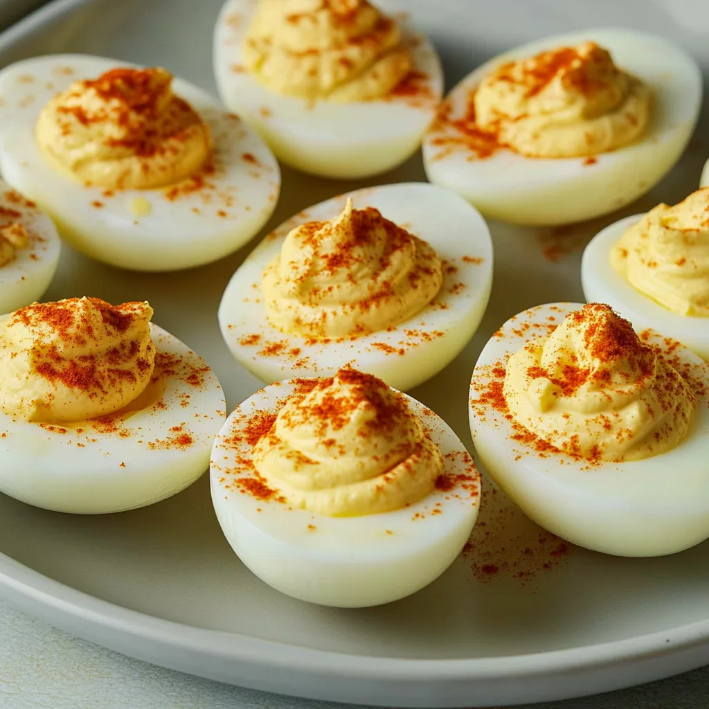 Deviled Eggs: Creamy Flavor Bombs for Any Gathering - halorecipe.com