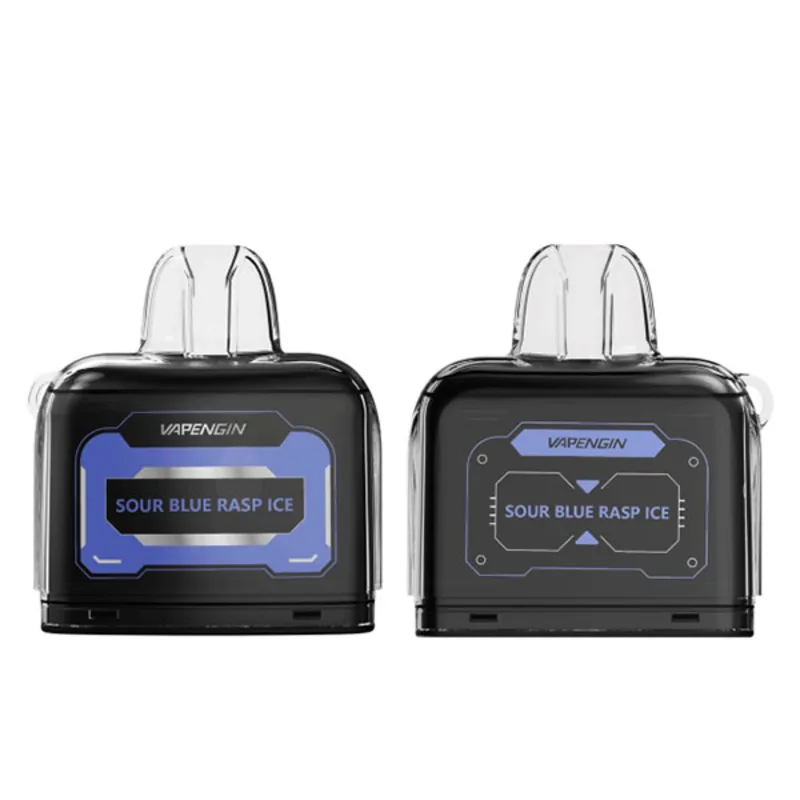 Sour Blue Rasp Ice Vapengin Jupiter 6500 Puffs Replacement Pods vape ...
