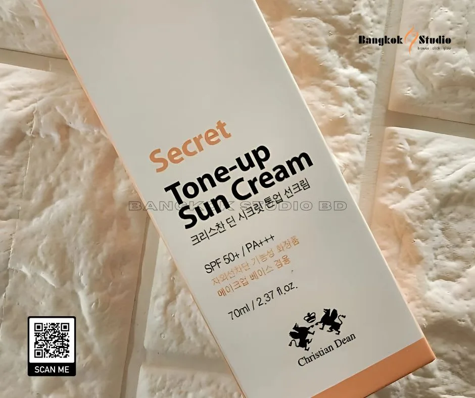 Christian Dean Secret Tone-Up Sun Cream SPF50+ PA+++ | Brighten ...