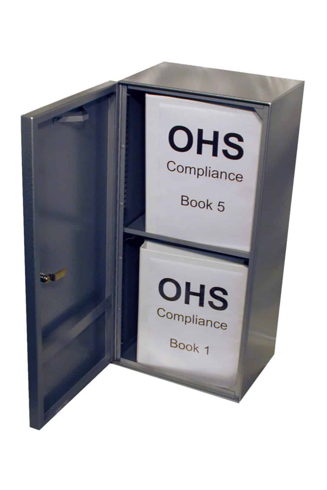 S686L Adjustable Shelf Cabinet in Grey | Telkee Storage Solutions