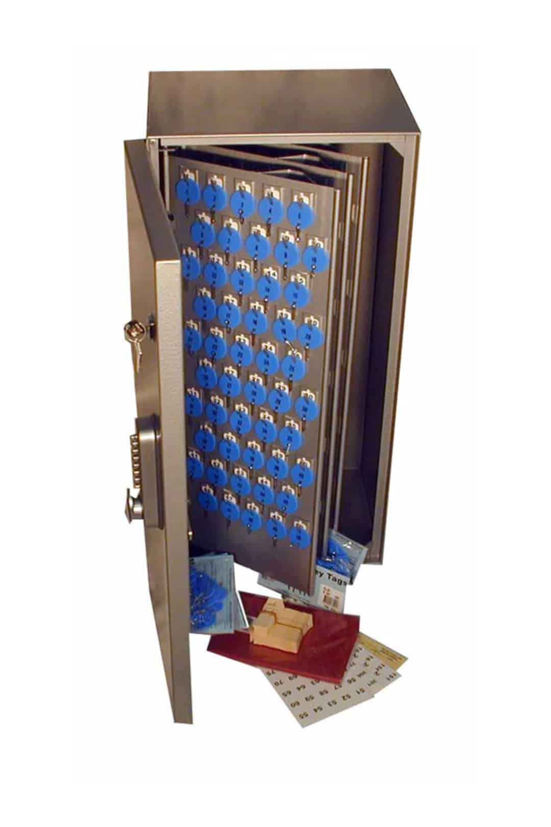686L/350 Mechanical Lock Cabinet in Grey | TelKee Cabinets | 350 Hooks