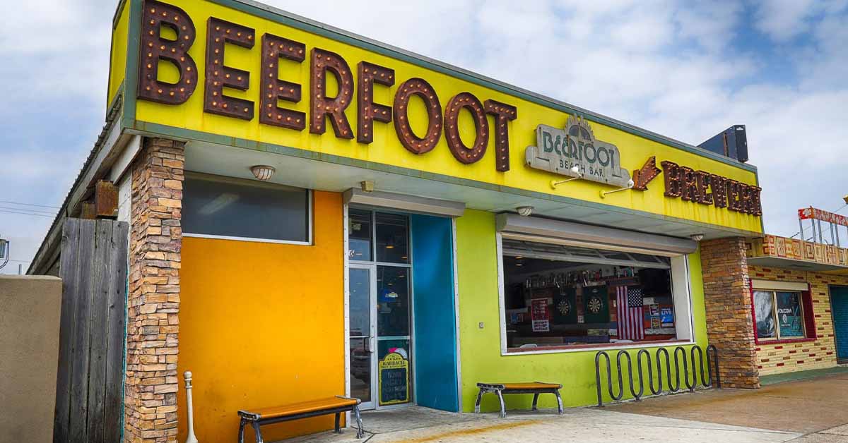 Beerfoot Beach Bar - 33 Craft Beers on Tap, 7 TVs, & Dart Boards