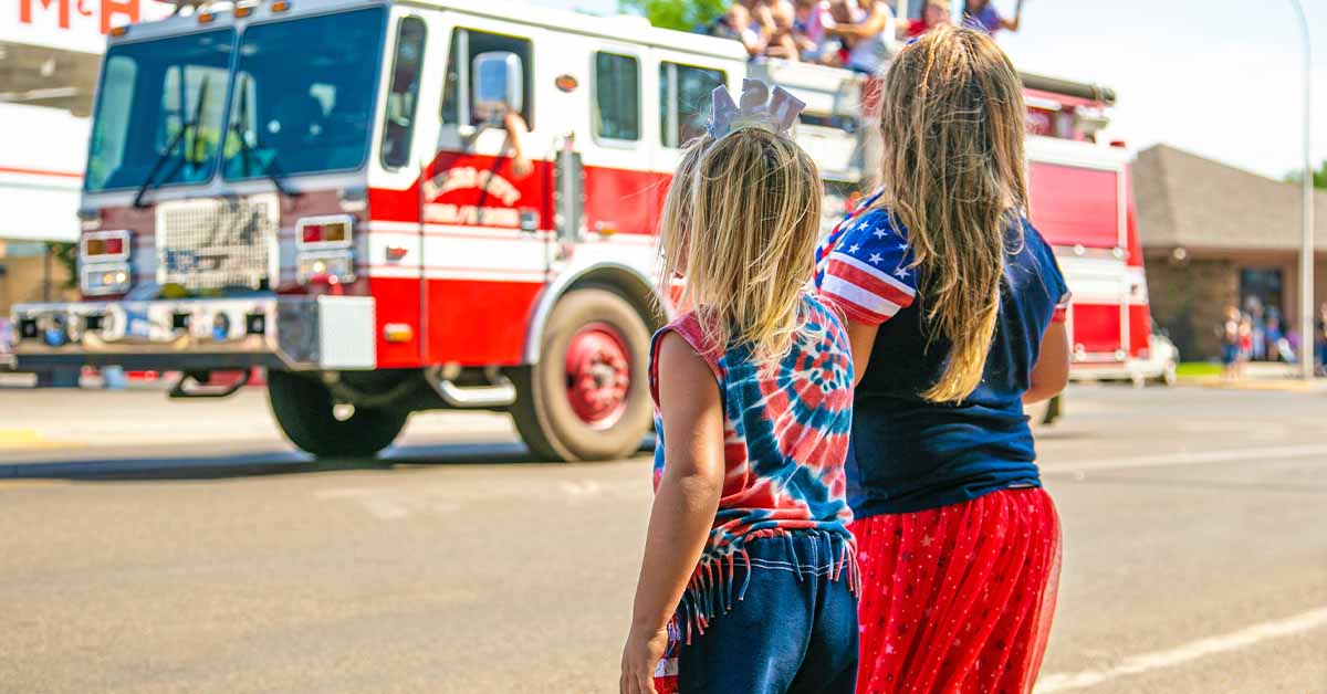 Fourth of July Parade - The Golden Bucket Award Awaits