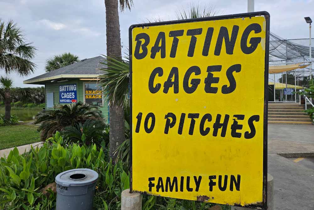 The Batting Cages - Step up and swing for the fences with 7 cages