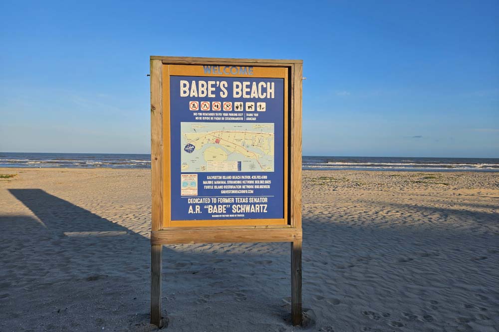 Babe's Beach - One of Galveston's Most Beautiful Beaches