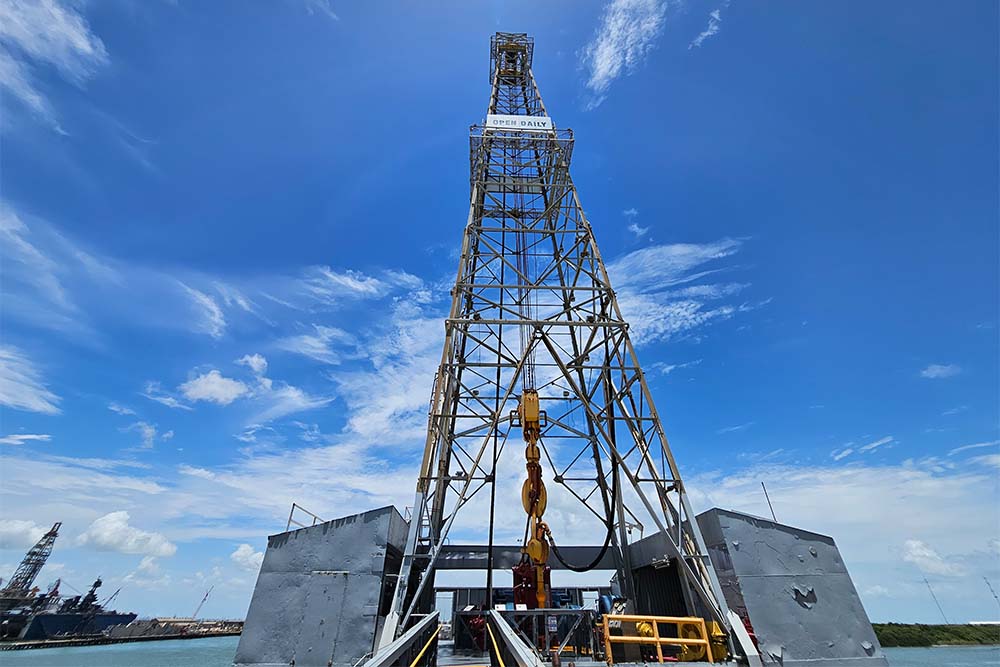 Ocean Star Offshore Drill Rig & Museum - Decommissioned Drill Rig