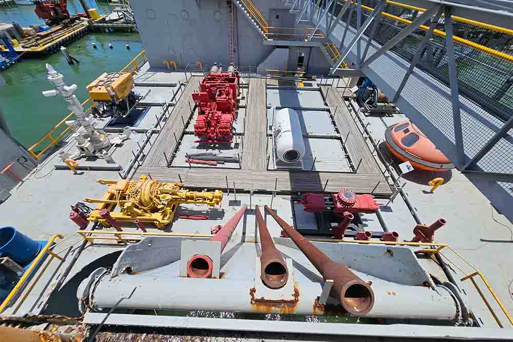 Ocean Star Offshore Drill Rig & Museum - Decommissioned Drill Rig