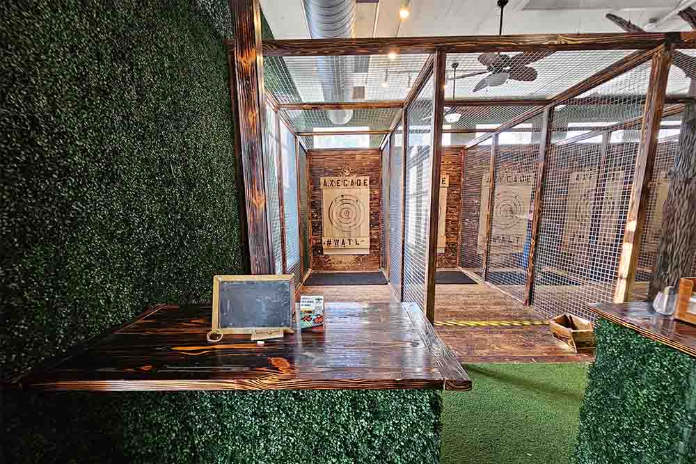 Axecade - Axe Throwing and Arcade for All Ages with Food and Drink