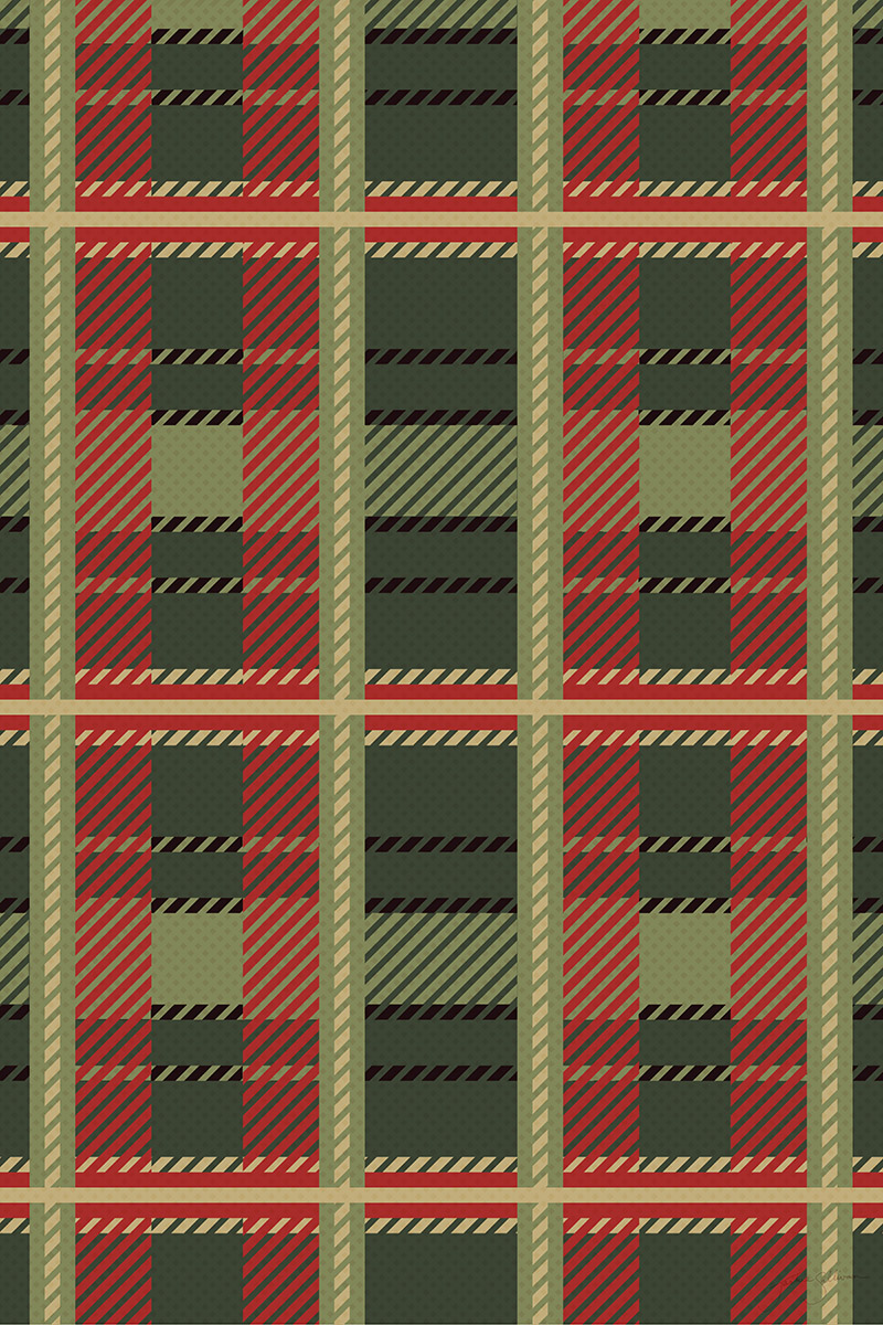 Holiday Plaid | Art of Jackie Sullivan