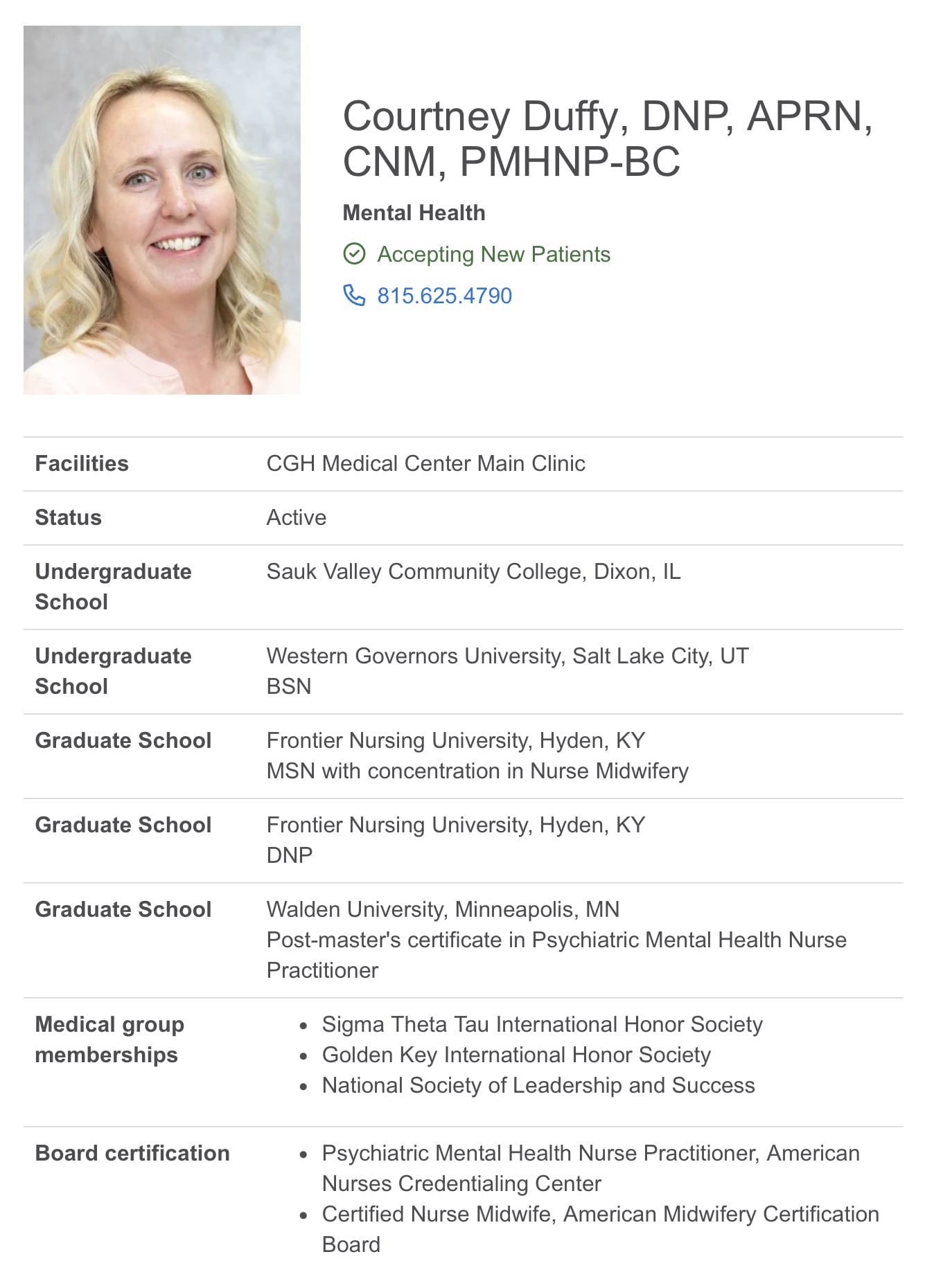 Outpatient Medication Management | CGH Medical Center