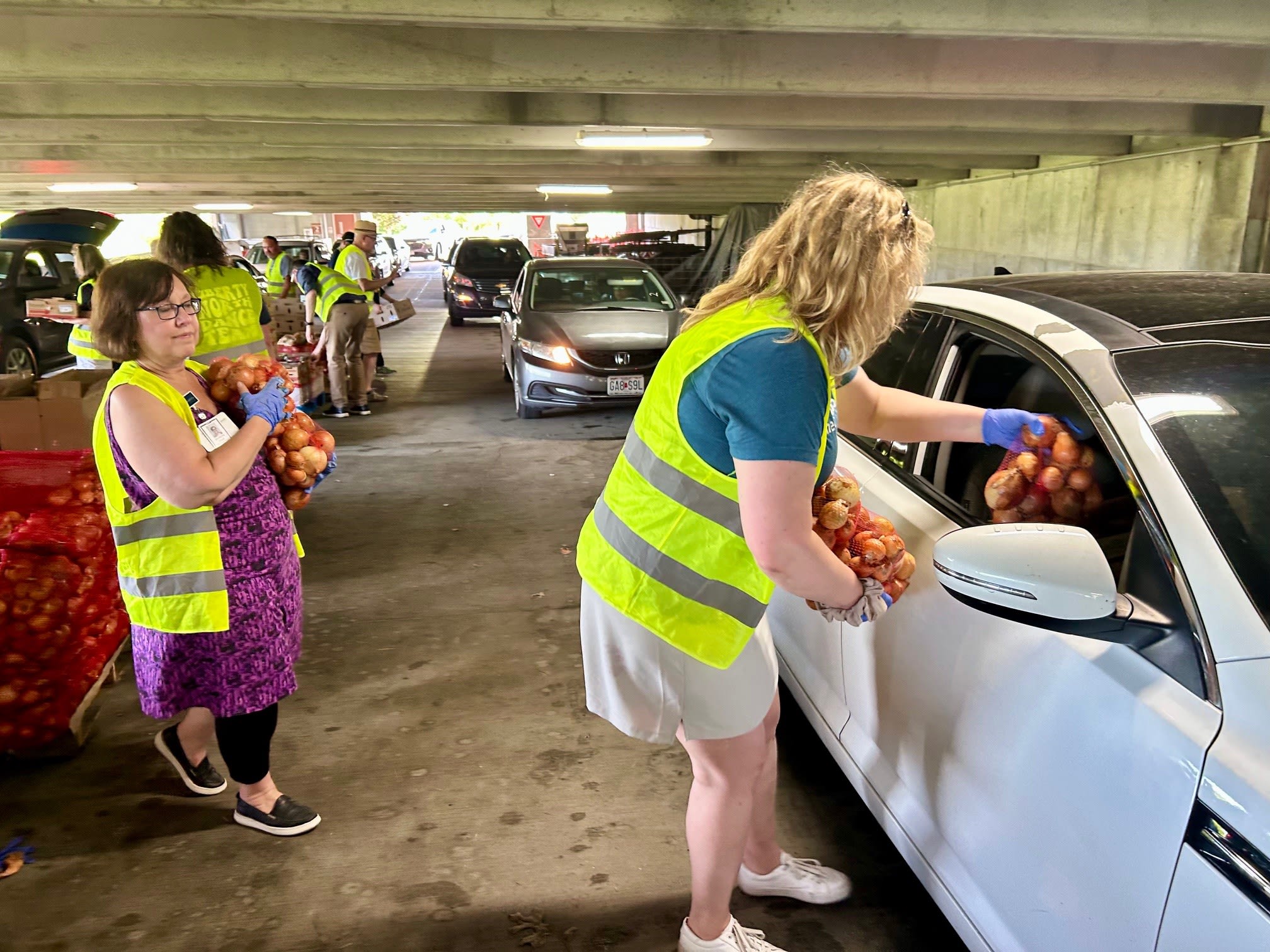 Liberty hospital Mobile Food Pantry