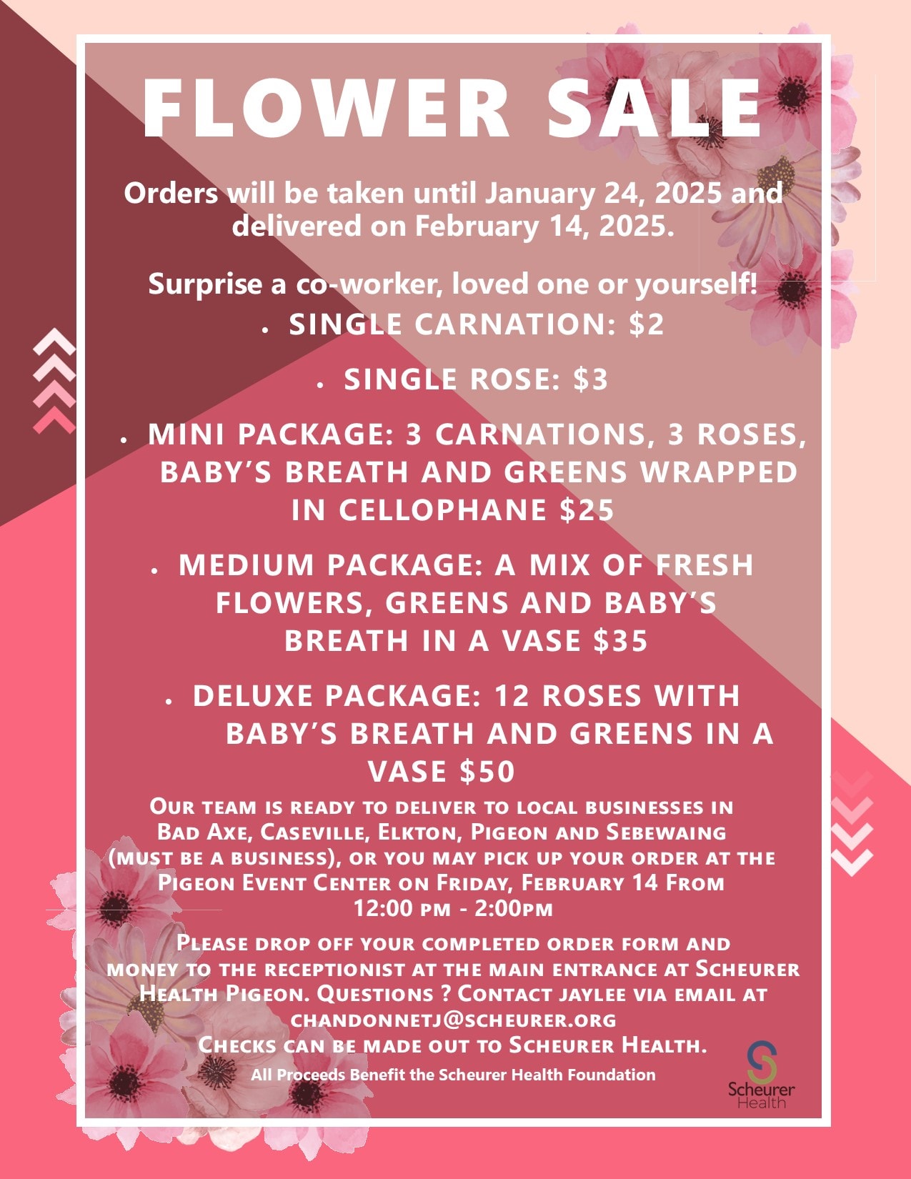 Valentine's Day Flower Sale | Scheurer
