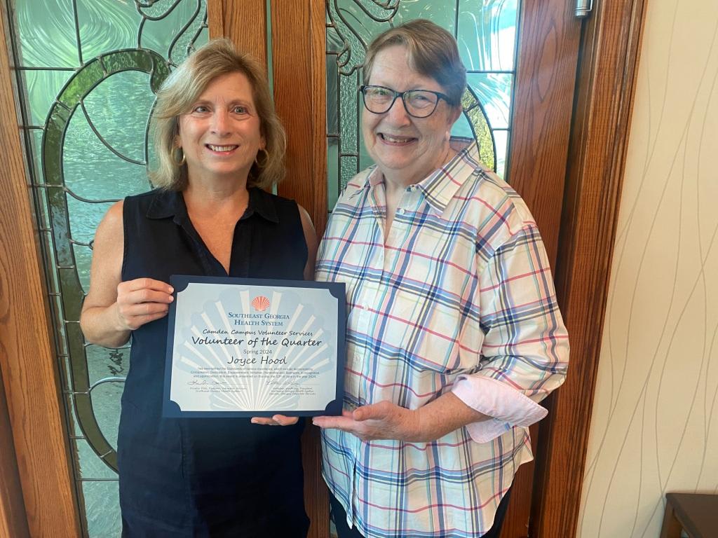 Southeast Georgia Health System Name Winter and Spring Volunteers of the Quarter | Southeast ...