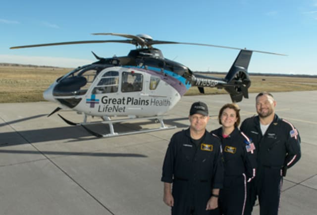 LifeNet air ambulance | Great Plains Health