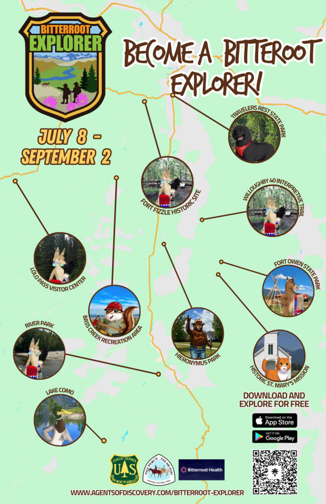 Mobile app event encourages learning, outdoor exploration for families in the Bitterroot ...