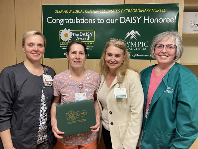 ICU/Telemetry nurse Jackey Kirsch is latest DAISY Award recipient