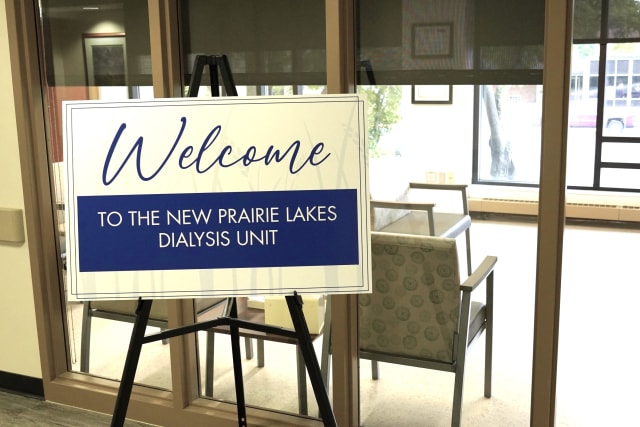 Prairie Lakes Recently Opened New Dialysis Unit | Prairie Lakes ...
