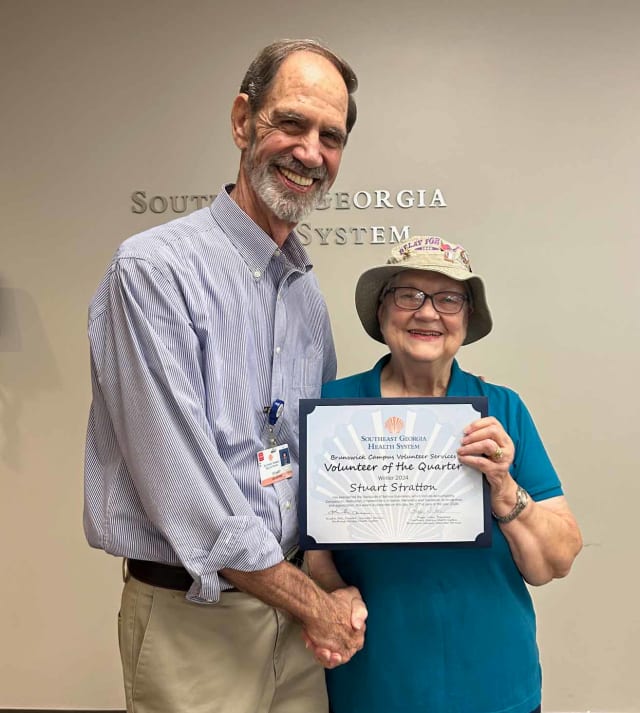 Southeast Georgia Health System Name Winter and Spring Volunteers of the Quarter | Southeast ...