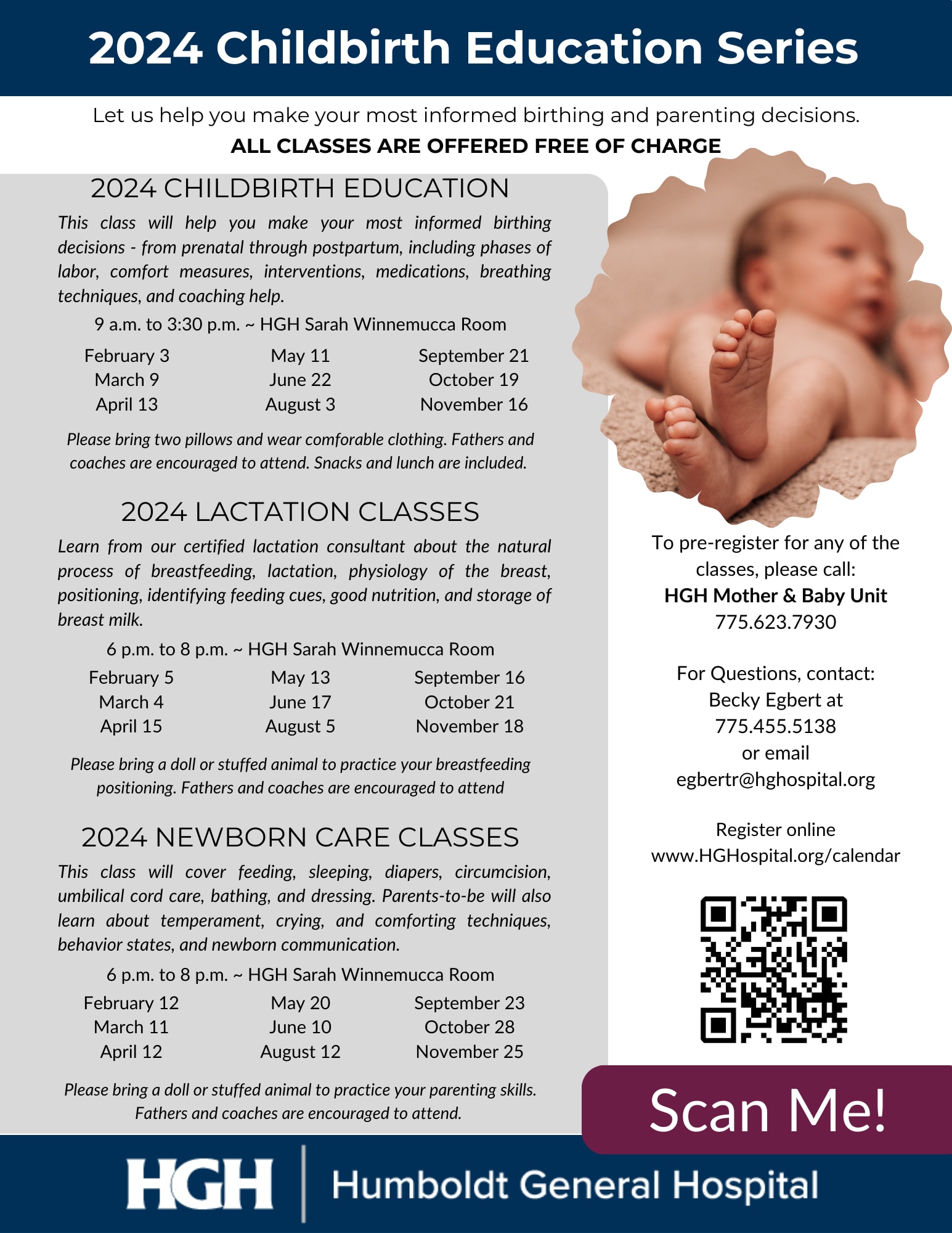Childbirth education | Humboldt General Hospital