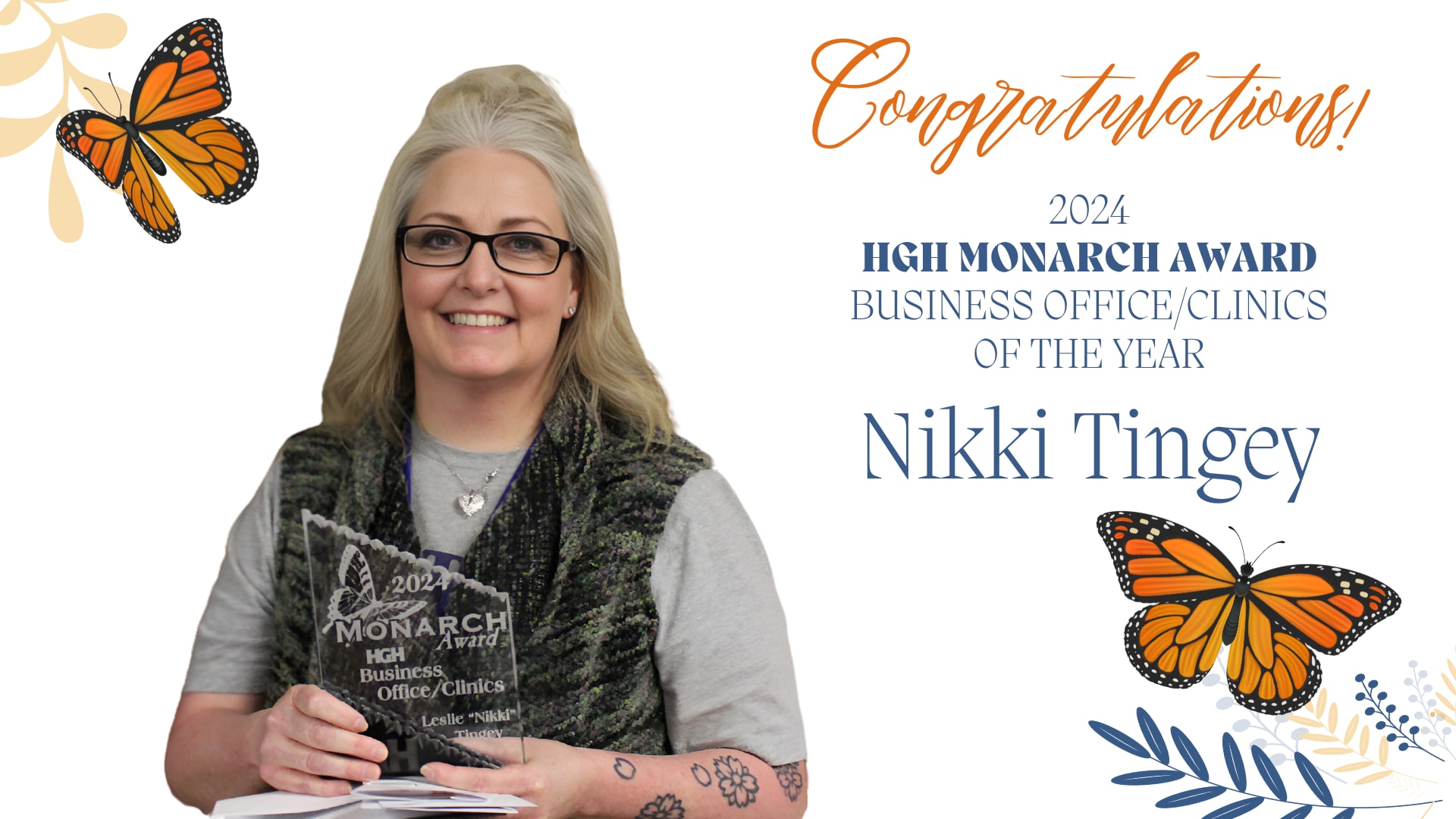 HGH Monarch Award | Humboldt General Hospital