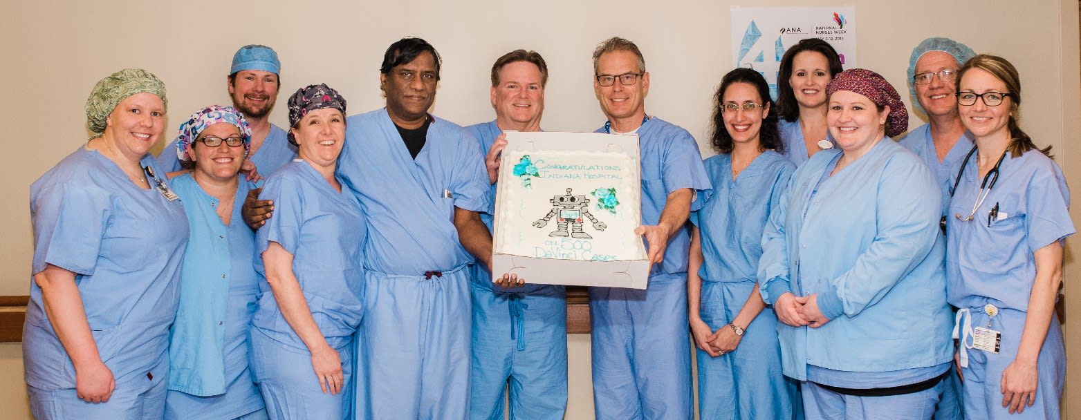 IRMC Celebrates Milestone with Robotic Surgery | Indiana Regional ...